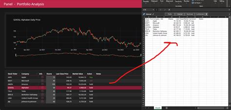 Portfolio Analyser With Excel Like Interactive Table Showcase Holoviz Discourse