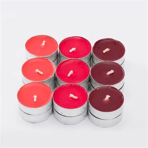 Candela Tealight Red Fruit 18uni Metro