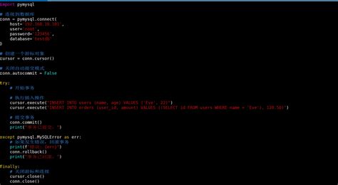 Python实战应用 Python操作mysql数据库