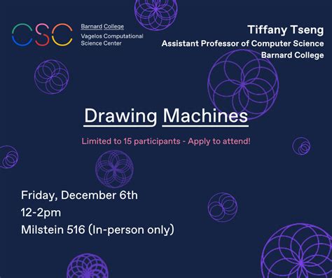 Csc Workshop Drawing Machines Barnard Computational Science Center