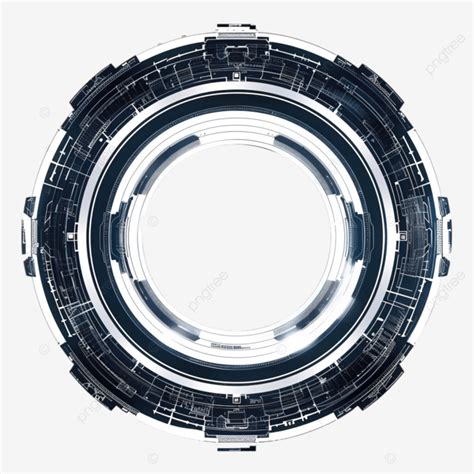 Abstract Frame Hud Technology Futuristic User Interface Hud Frame