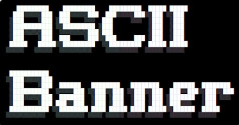 Ascii Art Banner For Your Python Script