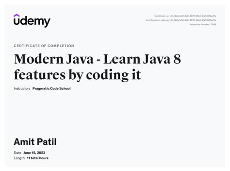 i m happy to share that i ve obtained a new certification modern java