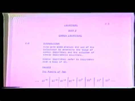 Unit2commonlogarithms