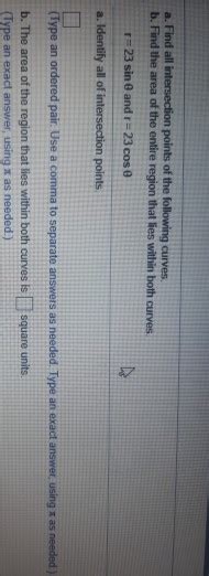 Solved A Find All Intersection Points Of The Following