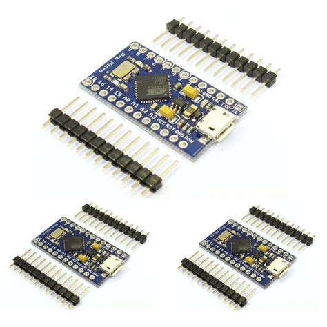Hiletgo 3pcs Atmega32u4 5v Kef16 16mhz Bootloadered Ide Micro Usb Development Board