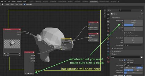 How To Render A Background Video In Blender Using A Camera
