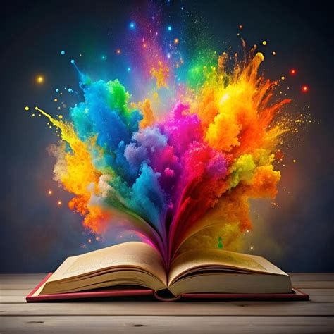 premium photo an open book with the words the book written in
