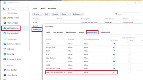 how can i do rsync job from qnap to synology qnap