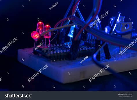 Breadboard Arduino Nano Prototyping Board Transistors Stock Photo Shutterstock
