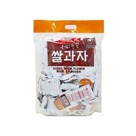 크리스피 허니눈꽃 쌀과자 대용량 간식 920g 홈플러스 택배배송