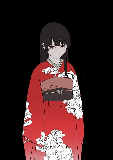 Enma Ai Jigoku Shoujo Drawn By Kakeami Danbooru