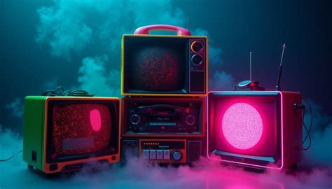 Free Neon Analog Revival Image Download At Stockcake