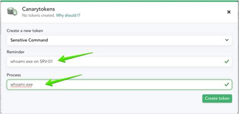 How Do I Create A Sensitive Command Token Thinkst Canary