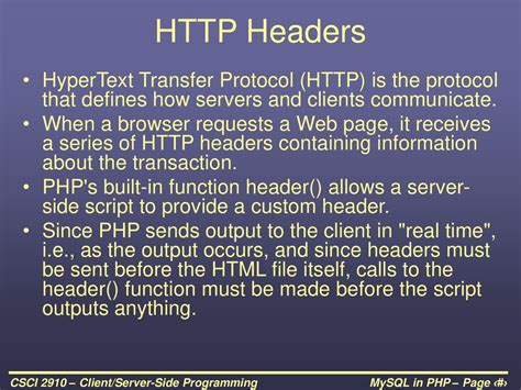 csci 2910 client server side programming ppt download