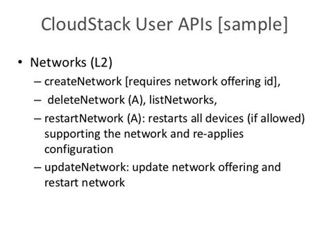 3 Networking Cloudstack Developer Day