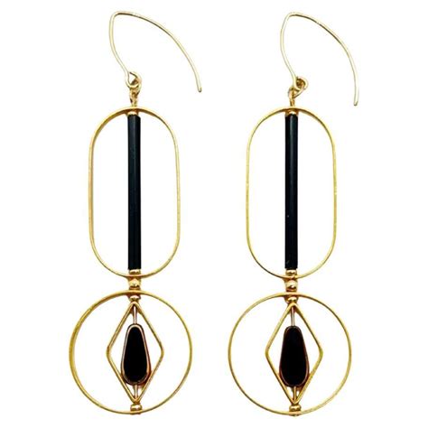 Naaxiin Chilkat Spirit Beaded Earrings For Sale At 1stdibs