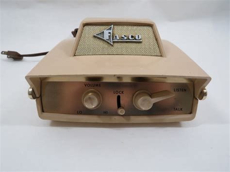 Intercom Fasco Wireless Mid Century Vintage Etsy