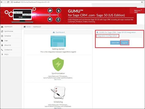 Sage 50 Plugin Configuration New Framework In Gumu For Sage Crm
