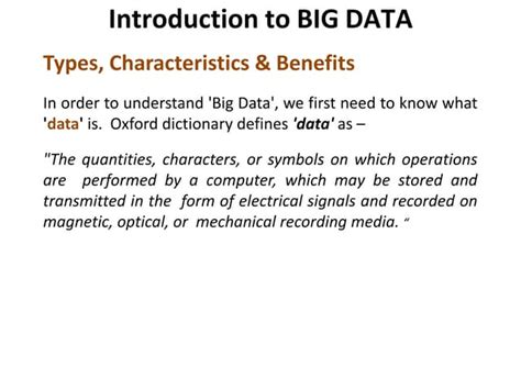 Module 1 Ppt Big Data Analytics Notes For Mca Ppt Databases