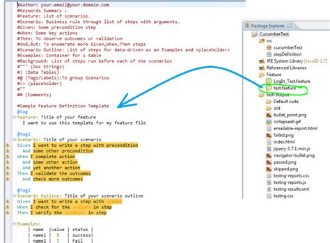 Cucumber Scenario Data Table And Scenario Outline Data Table