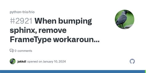 when bumping sphinx remove frametype workaround in docs source conf py