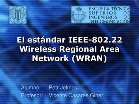 ppt el estándar ieee 802 22 wireless regional area network wran