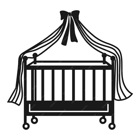 Premium Vector Cot Icon Simple Illustration Of Cot Vector Icon For