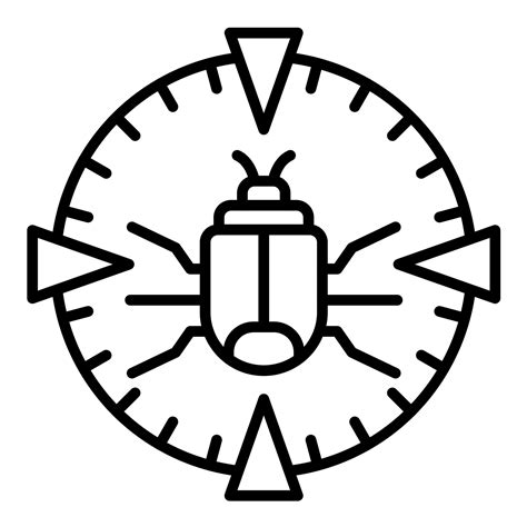 Bug Tracking Vector Icon 21712112 Vector Art At Vecteezy