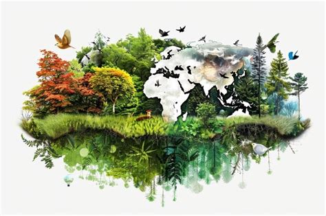 Examine The Relationship Between Biodiversity And Generative Ai Premium Ai Generated Image