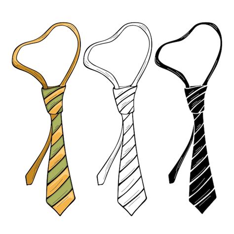 Tie Clipart Black And White