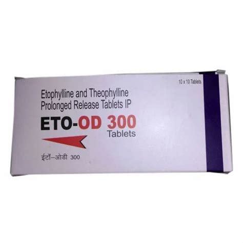 Etophylline And Theophylline Prolonged Release Tablets At ₹ 440stripe
