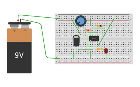circuit design clock tinkercad