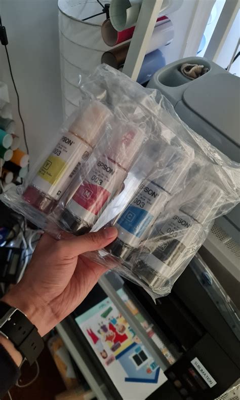 Epson 003 Ink Cmyk Computers And Tech Printers Scanners And Copiers On Carousell