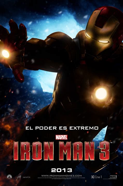 Iron Man 3 Poster Brand New Tony Stark Iron Man 3 Poster Movies