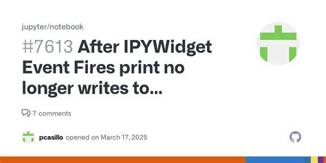 after ipywidget event fires print no longer writes to sys stdout
