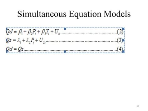 Time Series And Panel Data In Econometrics Ppt