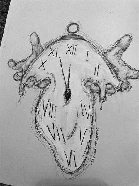 Running Out Of Time ⏳🕰 Meaningful Drawings Art Inspiration Drawing