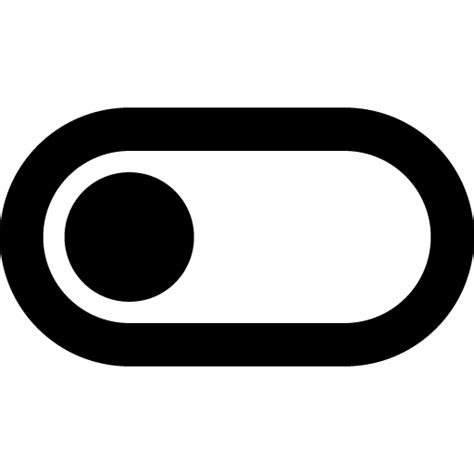 Toggle Switch Off Outline Icon Svg Png Free Download
