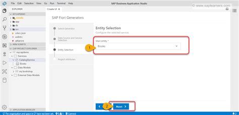 How To Create CAP Application Using SAP Business Application Studio