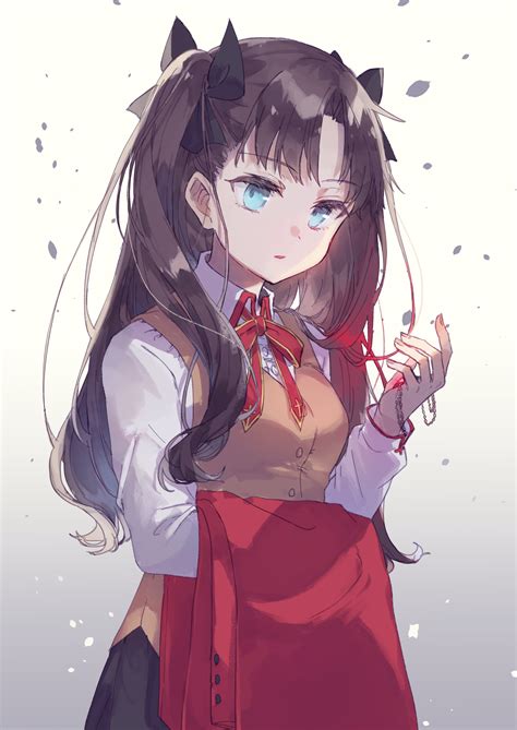 Wallpaper Illustration Anime Girls Blue Eyes Cartoon Black Hair My