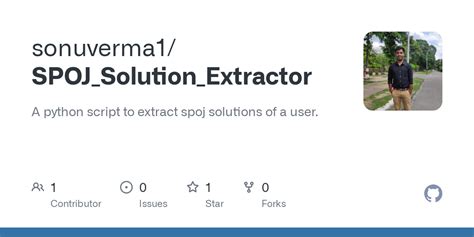 Github Sonuverma1spojsolutionextractor A Python Script To Extract