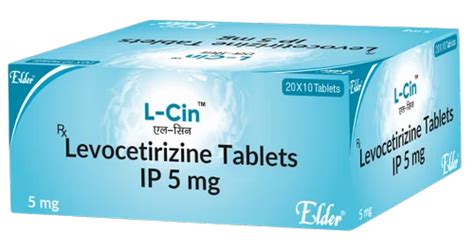 L Cin Levocetirizine 5 Mg Tablet At ₹ 72strip India Sas Nagar Id 2855719193962