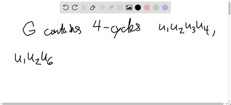 SOLVED Use Paths Either To Show That These Graphs Are Not Isomorphic Or To Find An Isomorphism