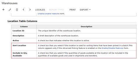 Cant Select Both Sort Location And Include In Qty Available Boxes