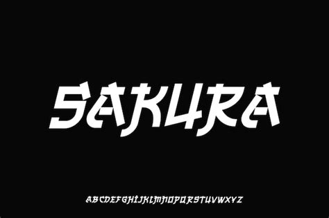 Premium Vector Display Alphabet Font Vector Design Suitable For Headline Logotype Poster