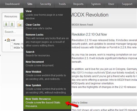 MODx Tutorial How To Add Content In MODx