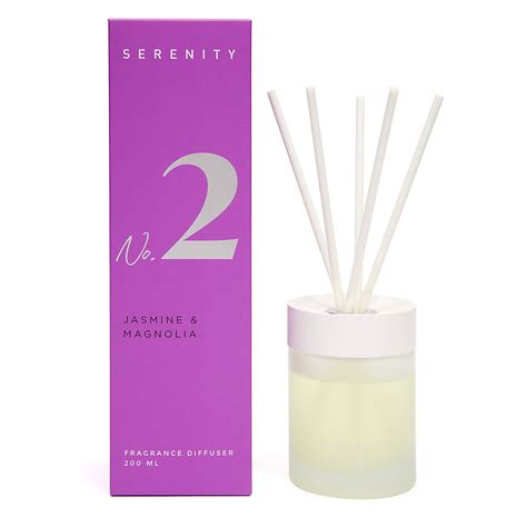 Serenity Glass Reed Diffuser Set Dajac Home Interiors