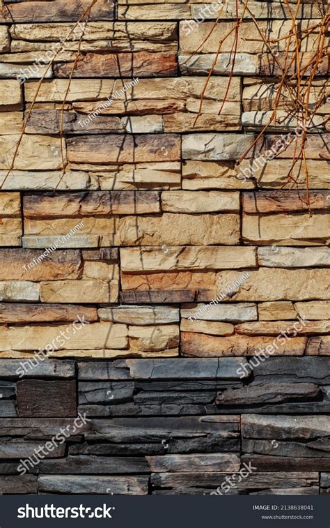 Limestone Siding Wall Cladding Limestone Tiles Stock Photo 2138638041 Shutterstock