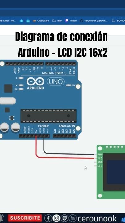 Conexión Entre Un Arduino Y Un Lcd I2c Arduino Arduinoproject